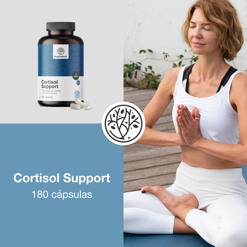 Cortisol Support, 180 cápsulas - FutuNatura.pt